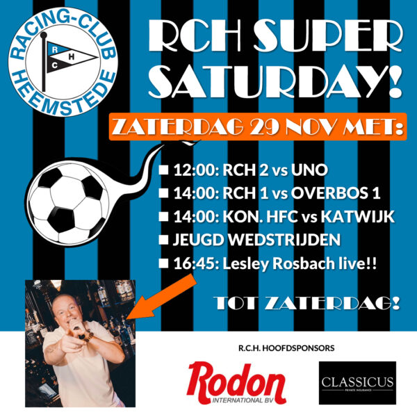 Kon. HFC in seizoen 2025-2026 - RCH voetbalclub Heemstede